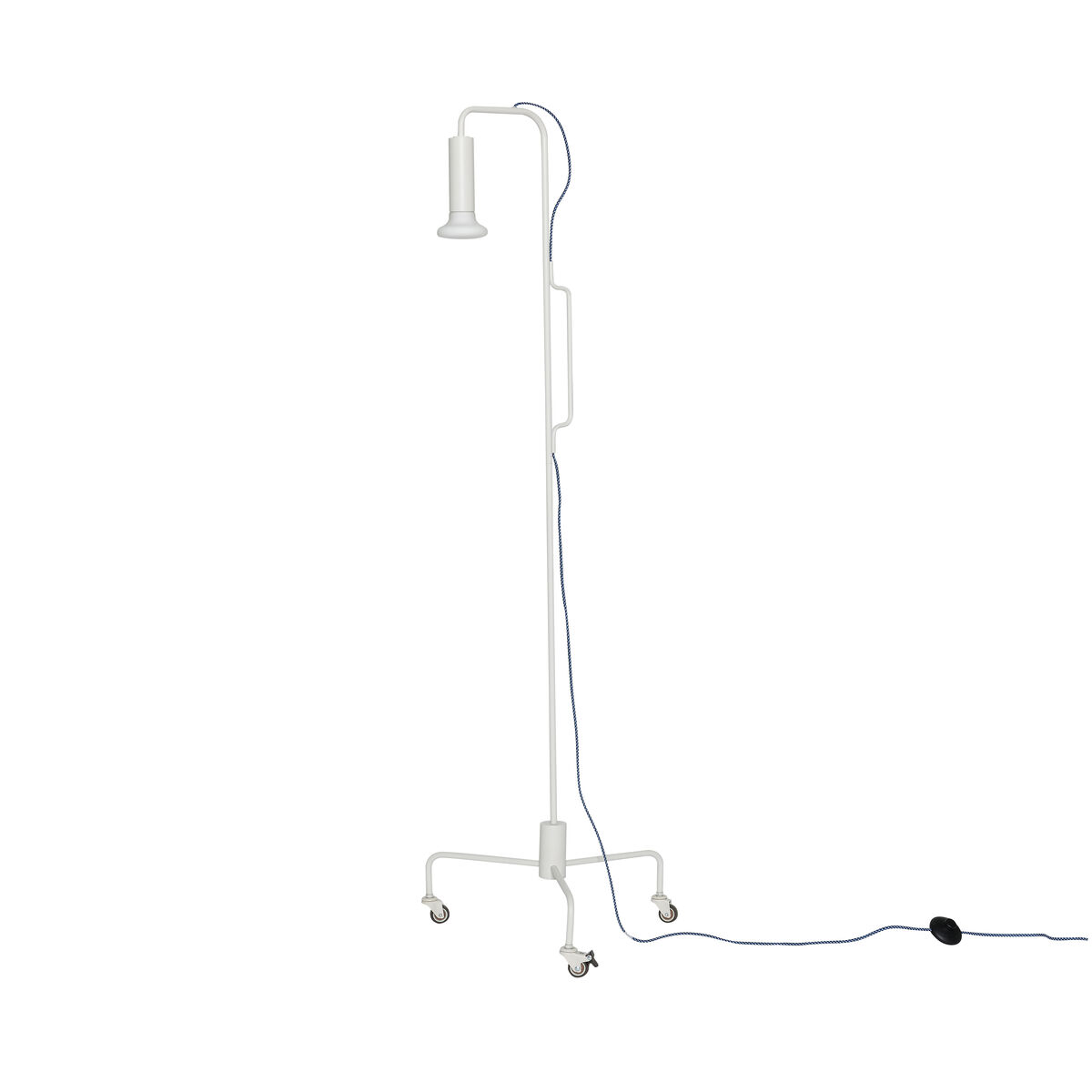 Ido Floor Lamp Light grey - Hübsch