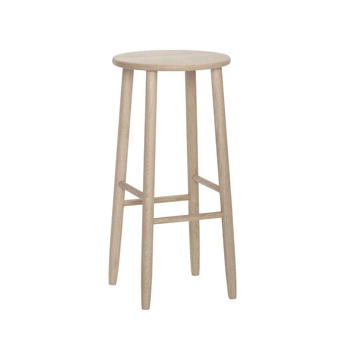 Acorn Bar Stool Natural - Hübsch