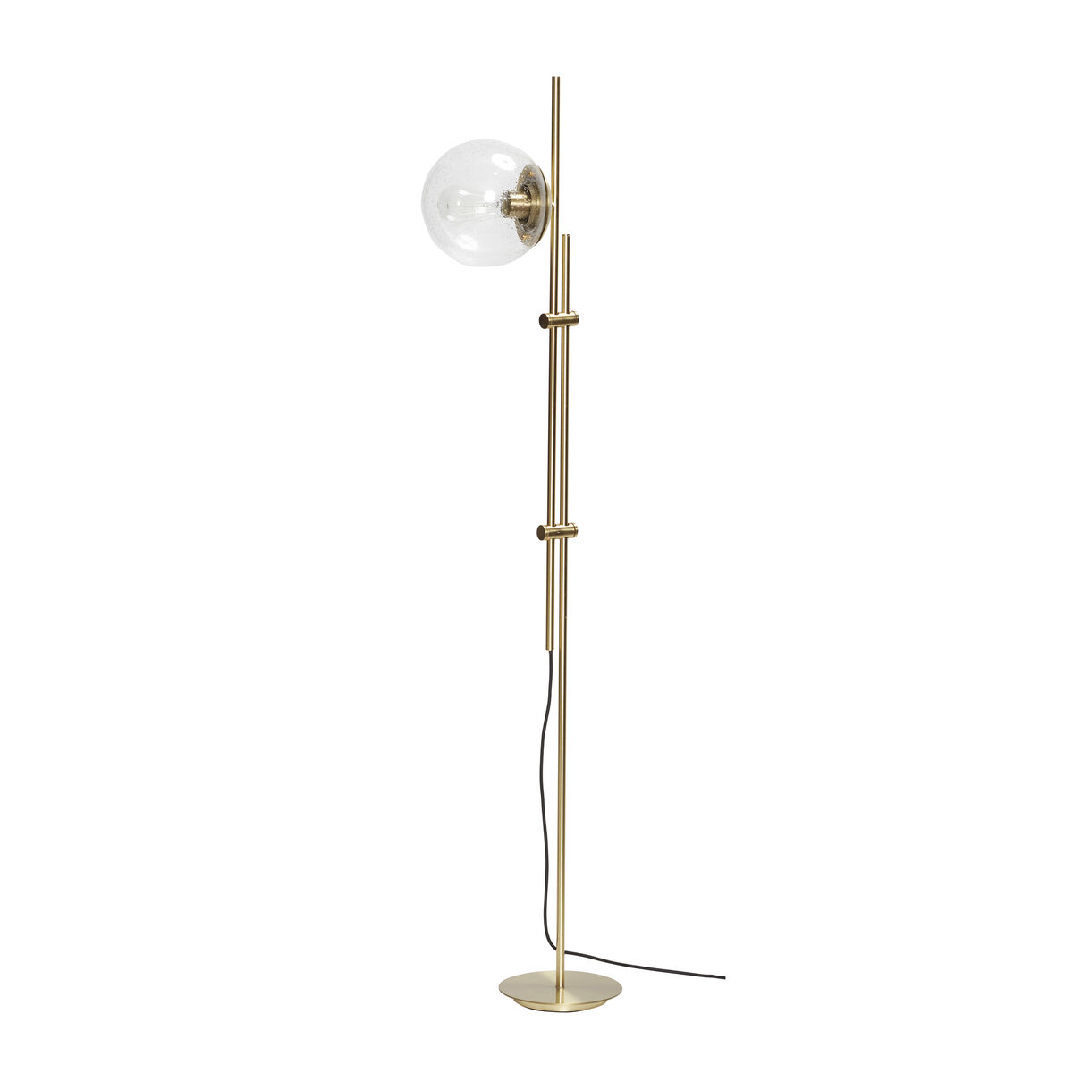 Bubble Floor Lamp Brass - Hübsch