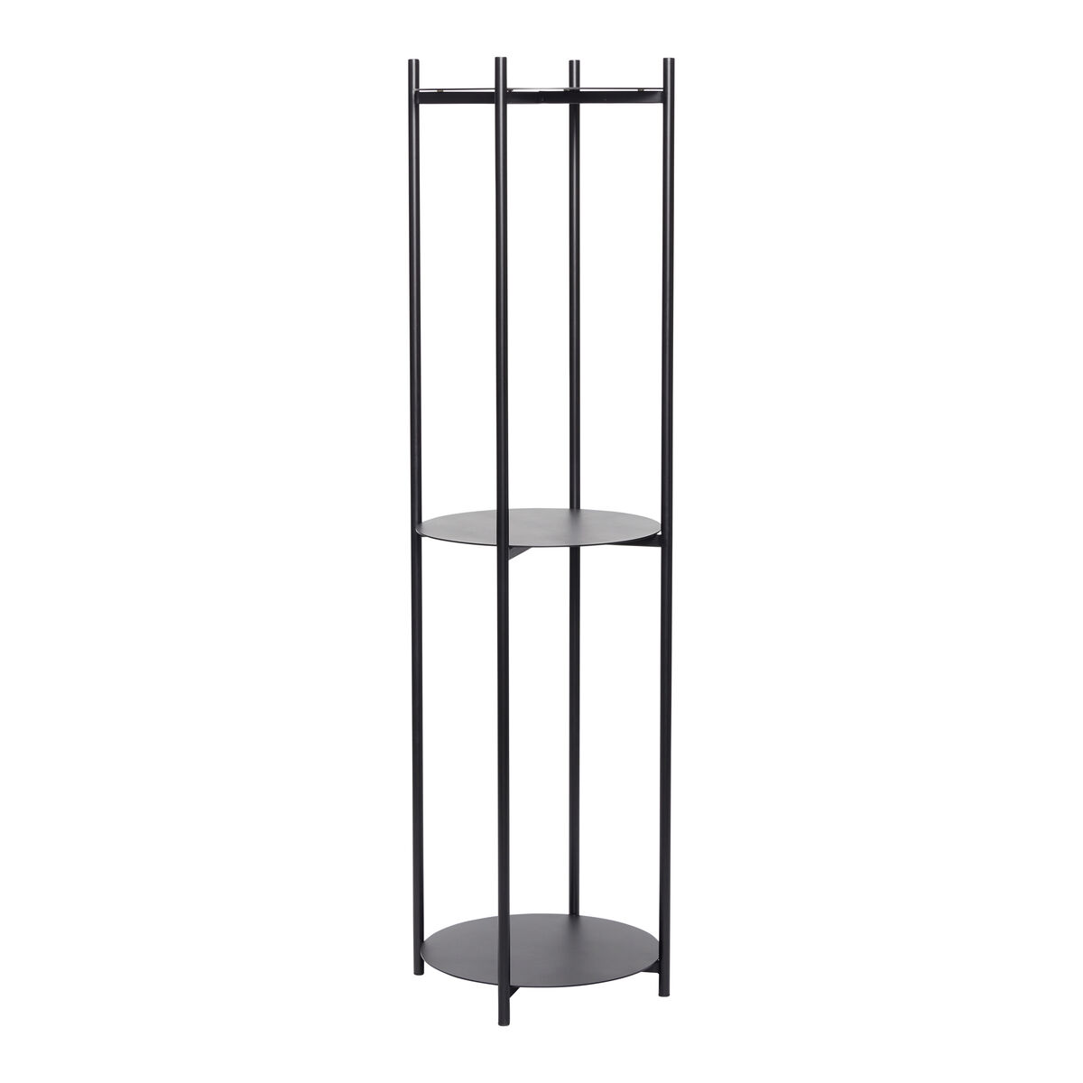 Norm Shelf Unit Cylinder Black - Hübsch
