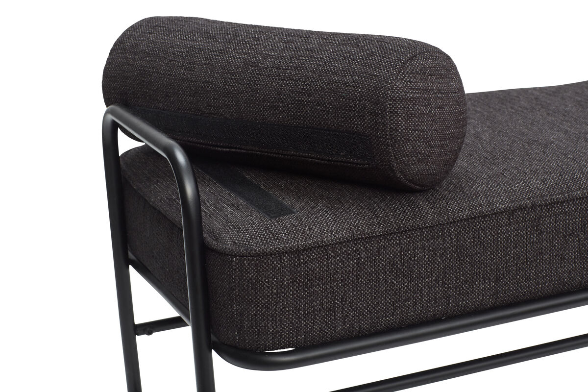 Pipe Bench Black - Hübsch