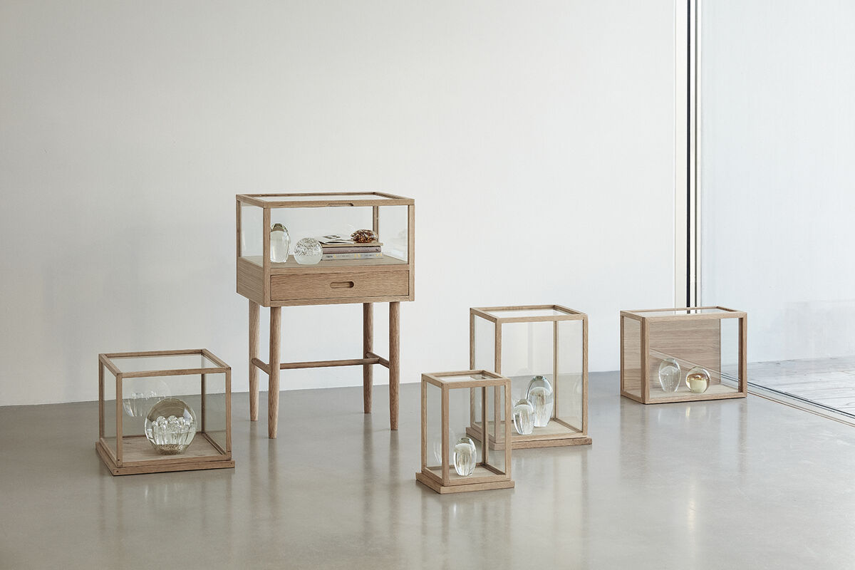 Spectacle Display Boxes Large Natural (set of 2) - Hübsch