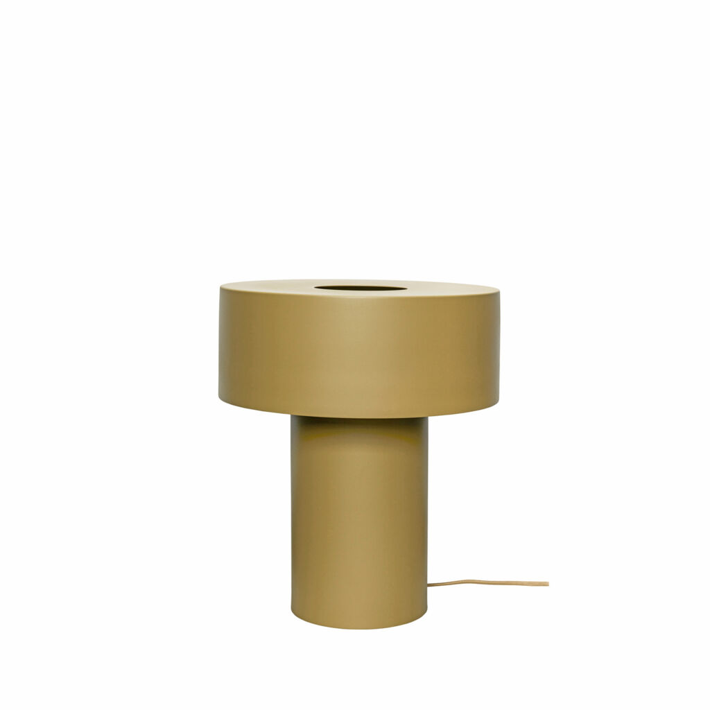 Aki Table Lamp Khaki - Hübsch