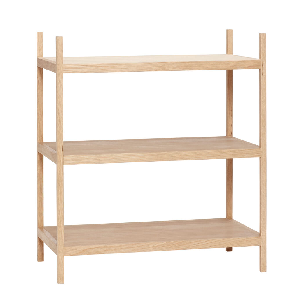 Library Shelf Unit Small Natural - Hübsch