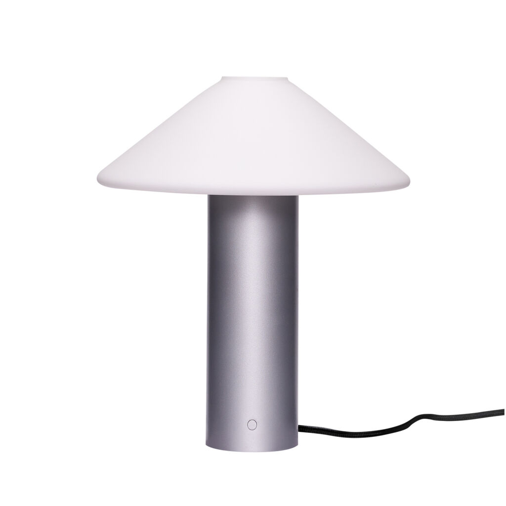 Orbit Table Lamp Metallic silver - Hübsch