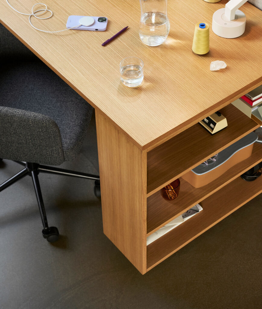 Utility Desk Natural - Hübsch