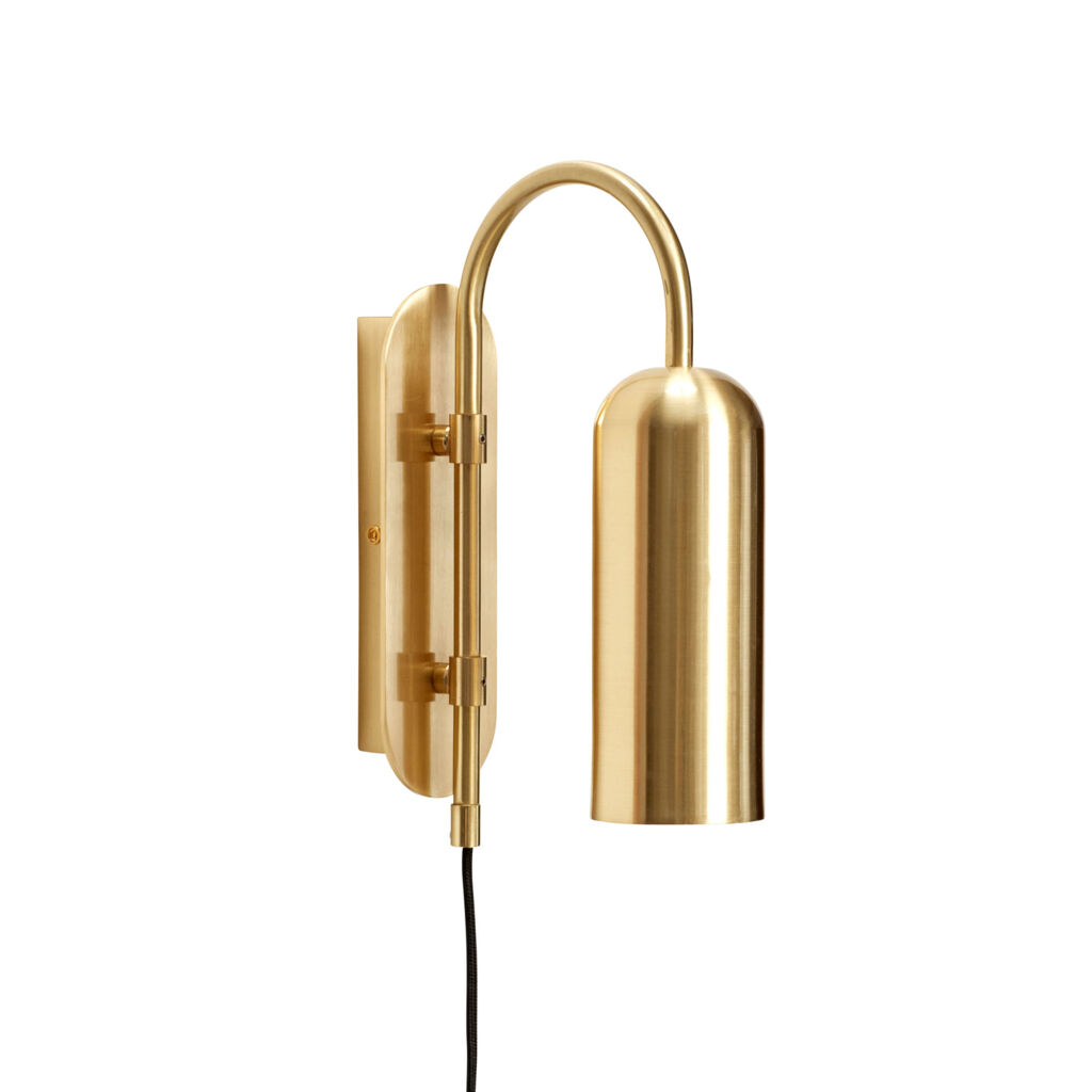 Zenith Wall Light Brass - Hübsch