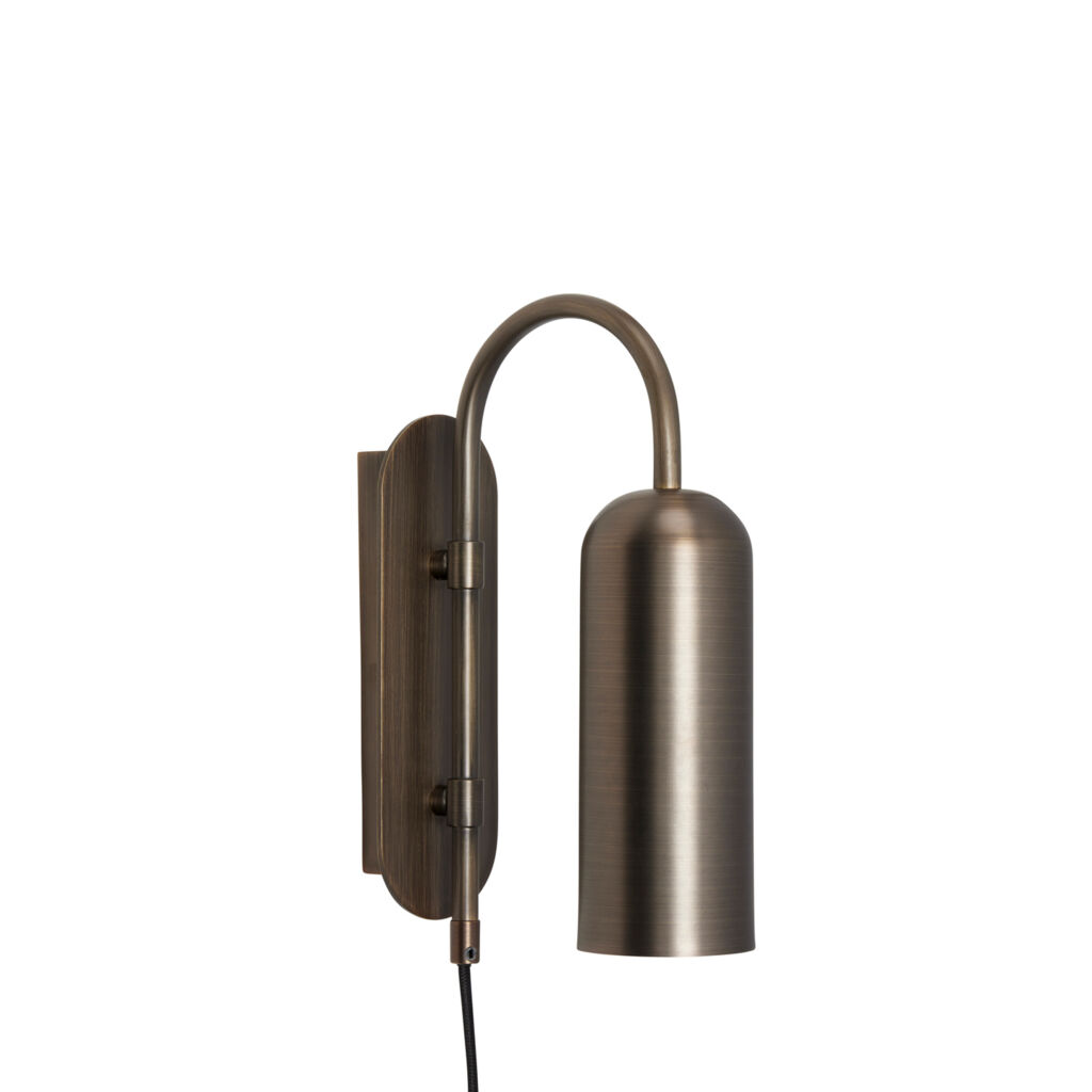 Zenith Wall Light Burnished brass - Hübsch
